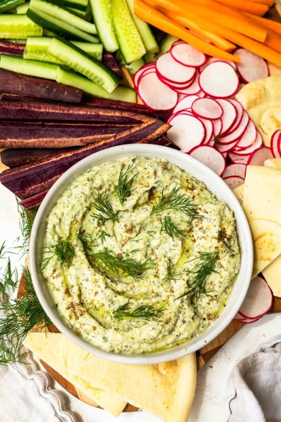 Roasted Zucchini Dip - Skinnytaste