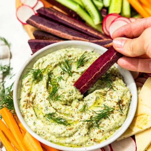 Roasted Zucchini Dip - Skinnytaste