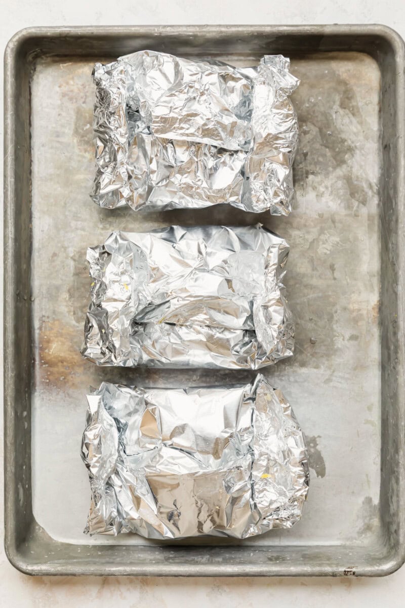 Shrimp Piccata Foil Packets - Skinnytaste
