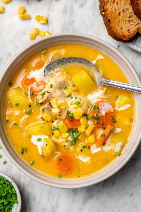 Chicken Corn Chowder | Skinnytaste – Nature's Gateway