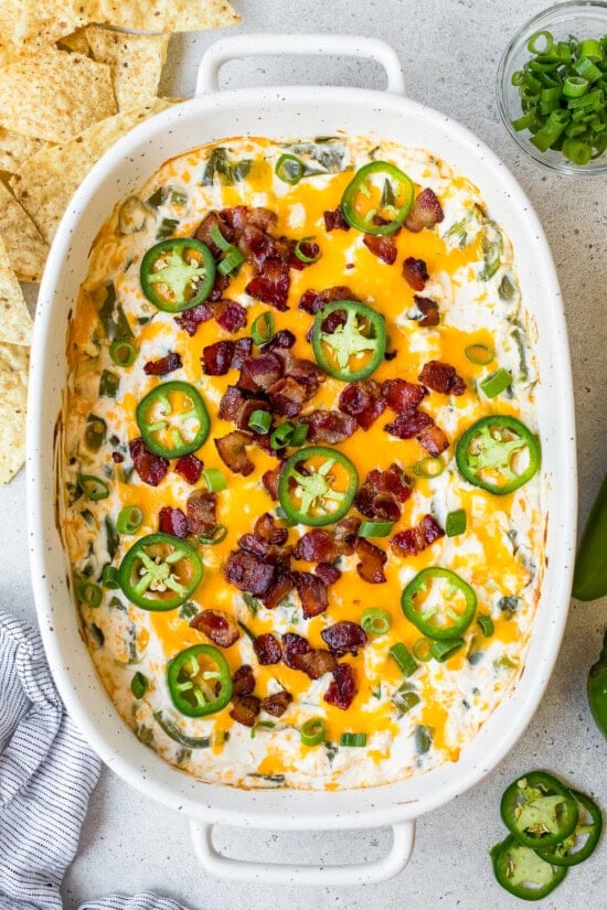 Jalapeno Popper Dip - Skinnytaste