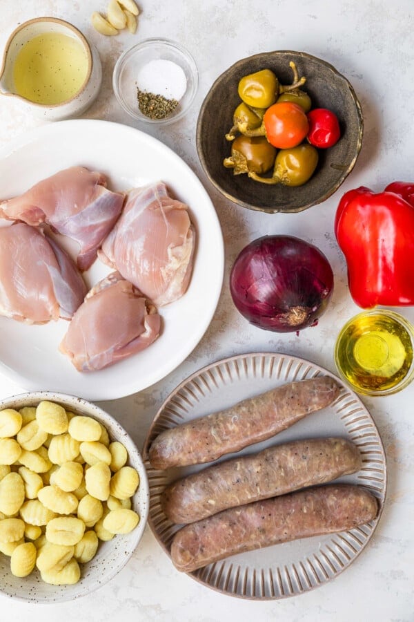 Sheet Pan Chicken Scarpariello (Easy One Pan Dinner) - Skinnytaste