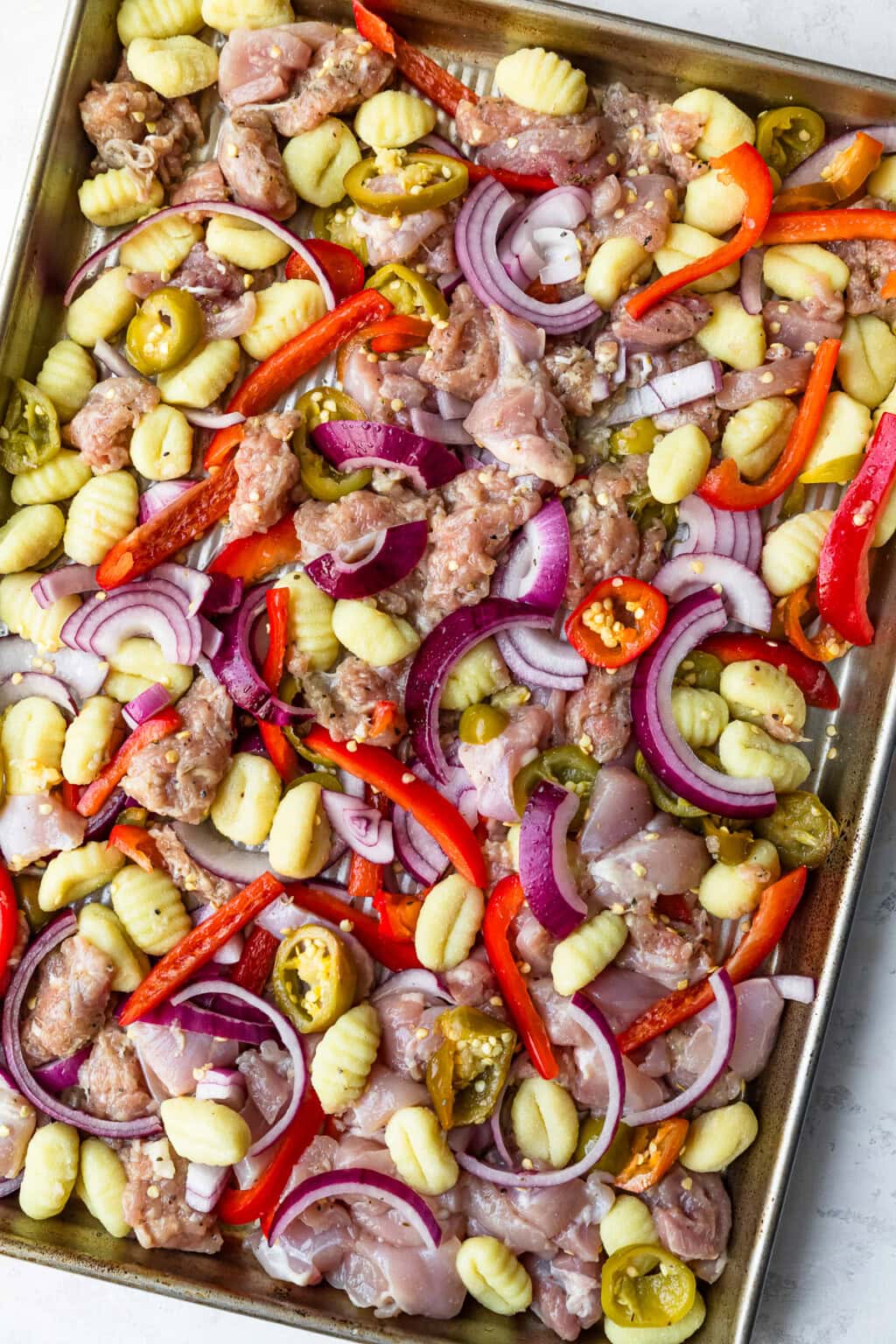 Sheet Pan Chicken Scarpariello (Easy One Pan Dinner) - Skinnytaste