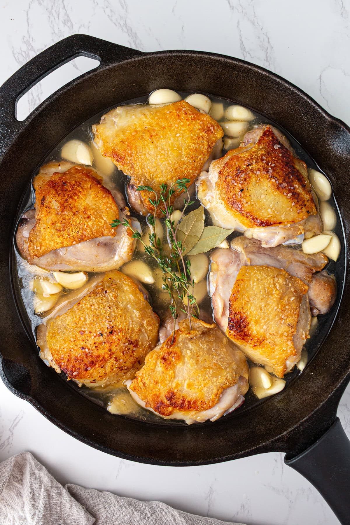 30 Cloves Garlic Chicken - Skinnytaste