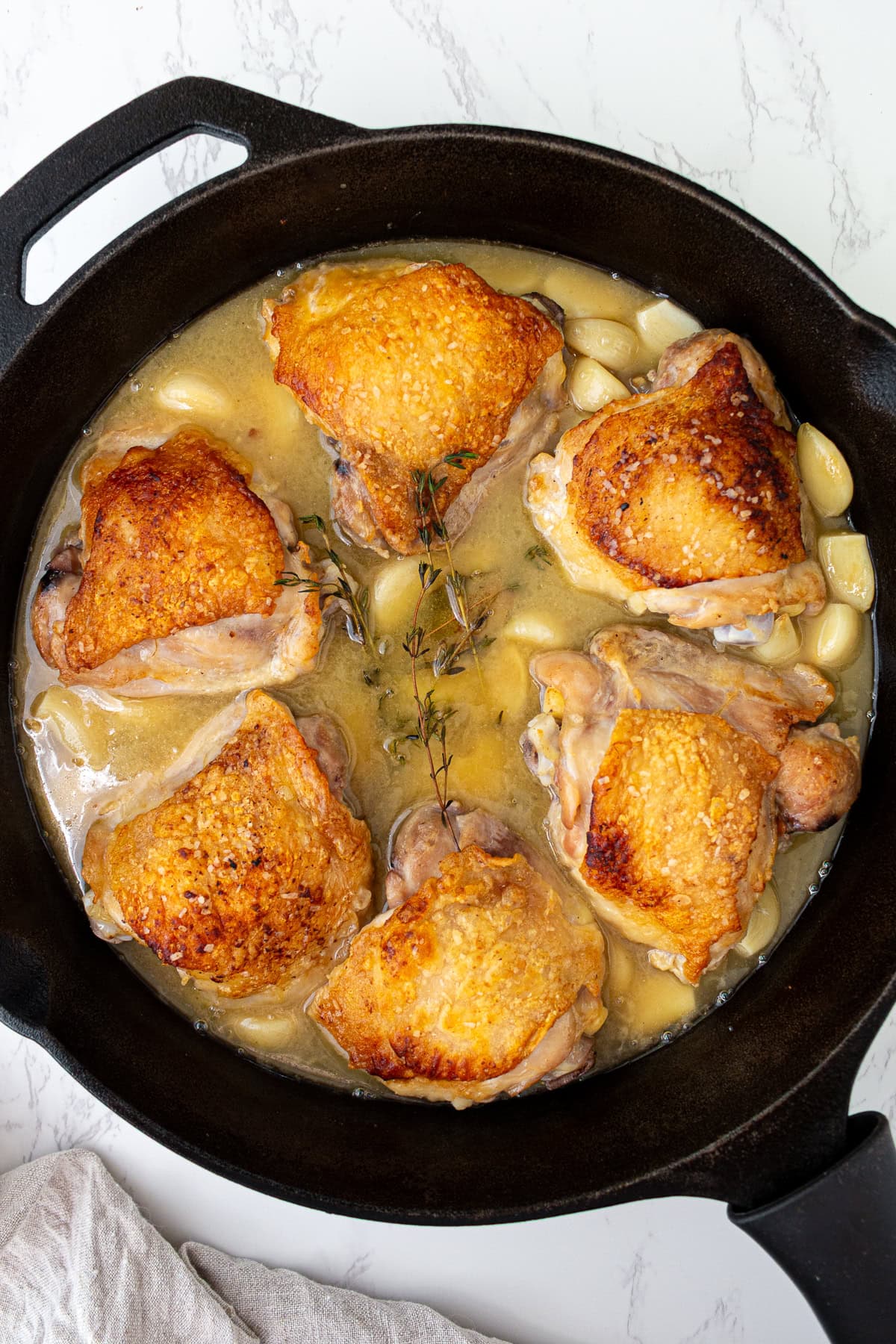 30 Cloves Garlic Chicken - Skinnytaste