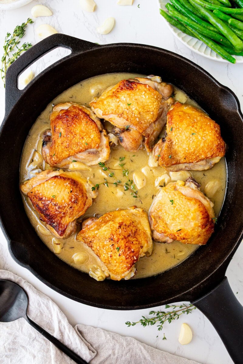 30 Cloves Garlic Chicken - Skinnytaste
