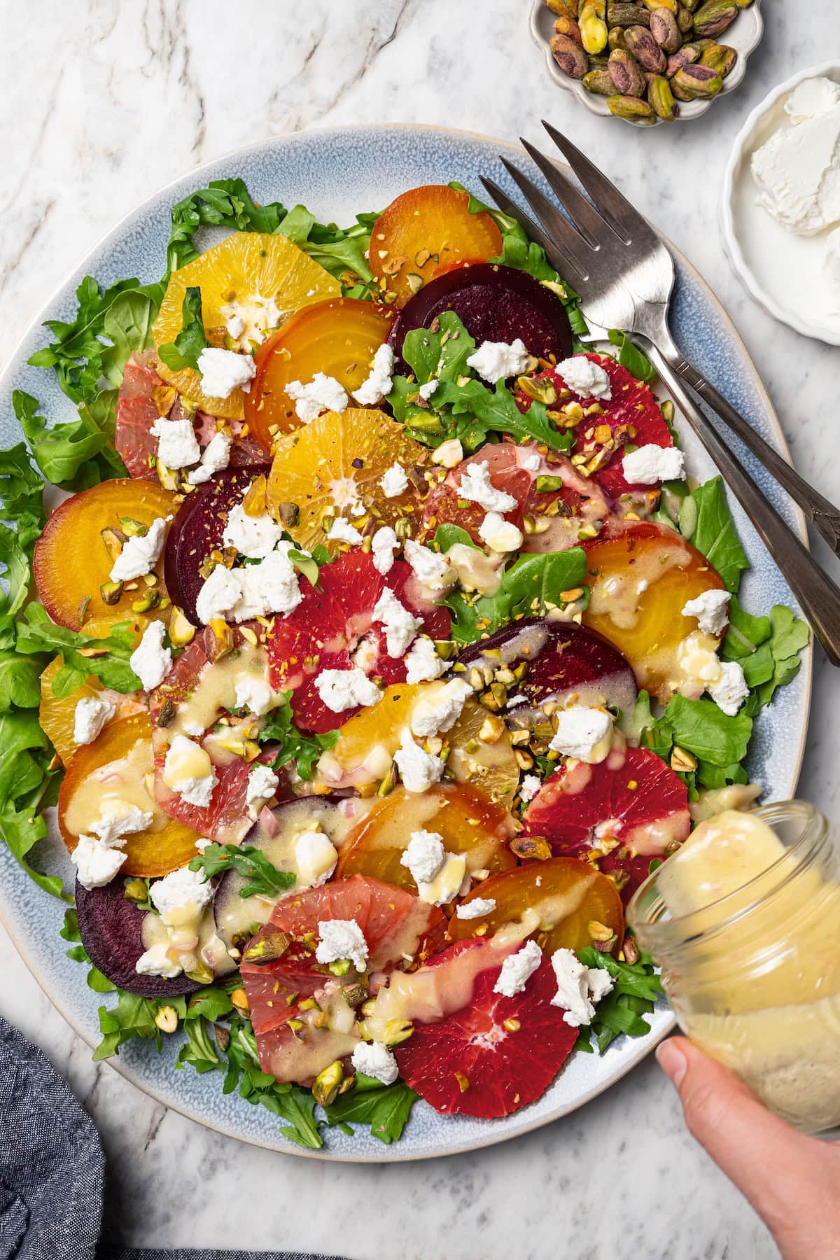 Roasted Beet and Citrus Salad With Goat Cheese | Skinnytaste