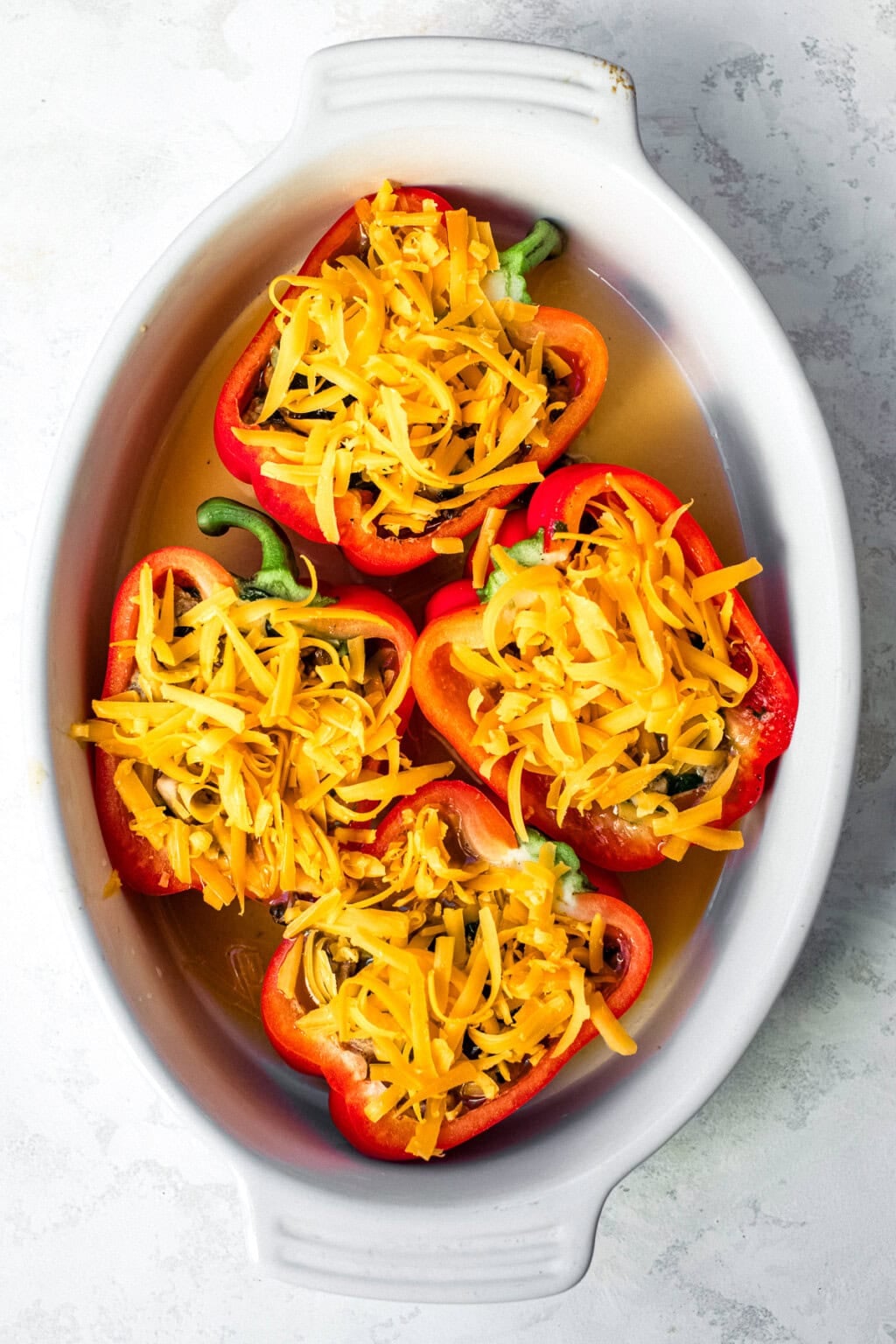 Breakfast Stuffed Peppers - Skinnytaste