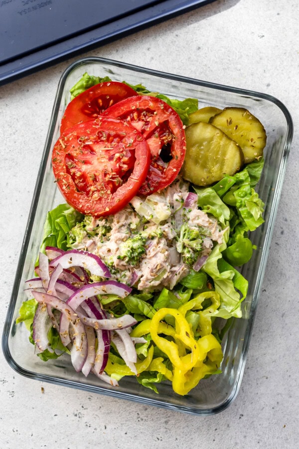 Tuna Sub-in-a-Tub - Skinnytaste