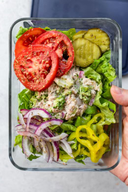 Tuna Sub-in-a-Tub - Skinnytaste